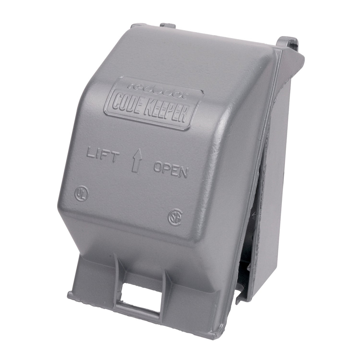 Thomas & Betts Red Dot Single Receptacle Extra-Duty 1-Gang Weatherproof ...