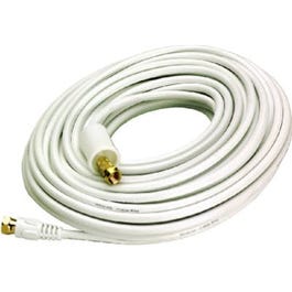 50-Ft. White RG6 Coaxial Cable With "F" Connectors - Weaverville, CA ...