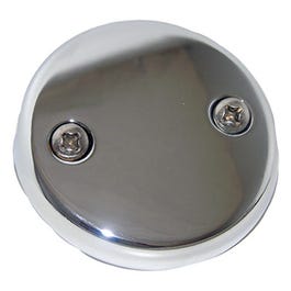 Bathtub Drain Waste/Overflow Face Plate, Universal, Chrome ...